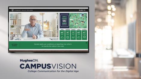 Digital Signage for Universities | Hughes