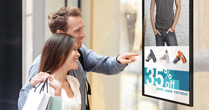Digital Signage Improves the Customer Experience | Hughes